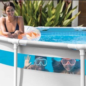 INTEX Prism Frame Premium Pools Bazén 427 x 107 cm s kartušovou filtrační pumpou 26722NP