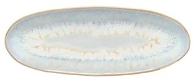 Servírovací talíř oválný BRISA bílý 24 cm keramický