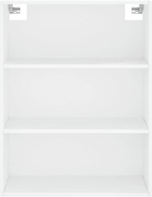 Skříň highboard bílá 69,5 x 34 x 180 cm kompozitní dřevo 3189933
