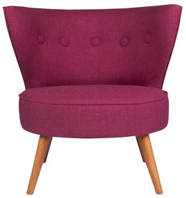 Atelier del Sofa Křeslo Riverhead - Purple, Purpurová