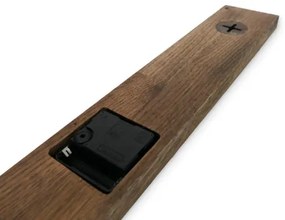Elegantní dřevěné nástěnné hodiny černý I SENTOP MAS019-TERRA