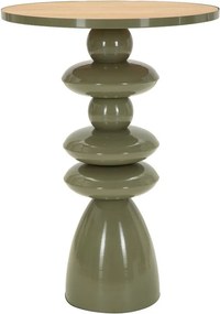 Kovový kulatý odkládací stolek ø 45,5 cm Metal Console – Mauro Ferretti