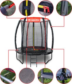 Trampolínový set inSPORTline Flea 183 cm