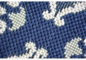 Kusový koberec Mazi modrý 140x200cm