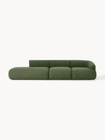 Modulární bouclé šezlong Sofia, 2místný