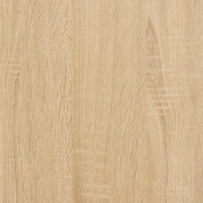 Lavice s botníkem dub sonoma 62 x 32 x 47 cm kompozitní dřevo - Default Title