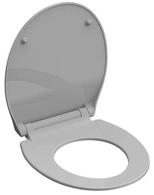 Eisl Sanitär WC prkénko Duroplast Soft Close Slim Grey 82702
