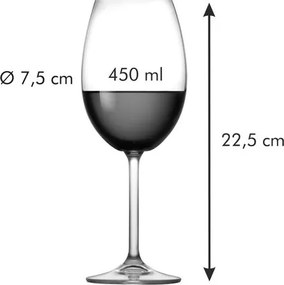 TESCOMA Sklenice na červené víno CHARLIE 450 ml