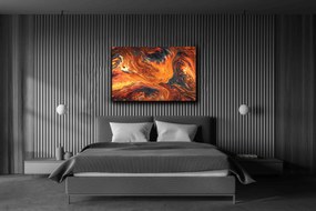 Malvis ® Obraz abstrakce láva Velikost (šířka x výška): 60x40 cm