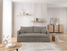 Šedý 3místný potah Paphos – Ropez