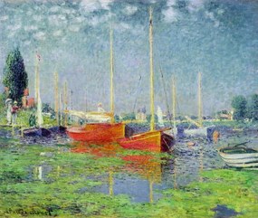 Claude Monet - Obrazová reprodukce Argenteuil, c.1872-5, (40 x 35 cm)