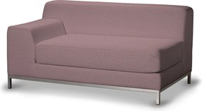 Potah na pohovku IKEA , levé provedení Kramfors 2-místná barva růžová látka pletený vzor