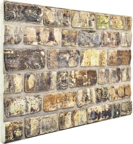 Nástěnné panely 10 ks 100 x 50 cm Vícebarevný EPS pěna 332928