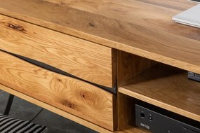 Designový TV stolek Fringe, 160 cm, divoký dub