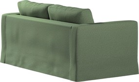 Potah na pohovku IKEA  Karlstad 2-místná , nerozkládací, dlouhý barva zelená látka pletený vzor