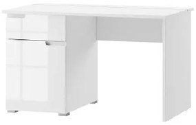 SAMOA 14 psací stůl, bílý mat/bílý lesk