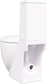 Keramické WC zadní odpad bílé 240376