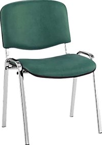 KOVONAX Židle ISO Chrome Čalounění: Látka LINO, Barva látky: LINO 02, Povrchová úprava (barva): Chrom