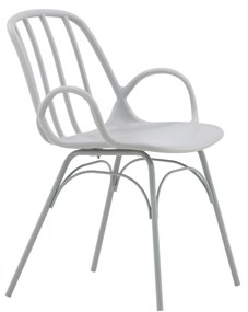 Jídelní židle Dyrön, 2ks, světle šedá, D59xS55xV81