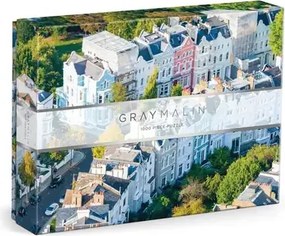 Galison Puzzle Grey Malin Notting Hill 1000 dílků / od 8 let