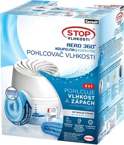 Pohlcovač vlhkosti stop vlhkosti aero 360° koupelna 450 g