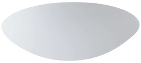 Osmont Aura V5, polovestavné svítidlo z bílého skla, 27W LED 4000K DALI, prům. 49cm, IP44