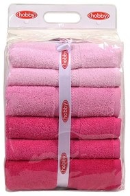 L´essentiel Maison Osuška, Set 4 ks Rainbow - Pink, Růžová, Fuchsia