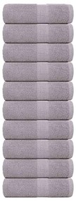 Ručníky FROGN 10 ks šedé 30x30 cm 360 g/m² 136826