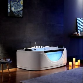 Terra Hydromasážní vířivá vana Parma 924 160x88 s ohřevem vody
