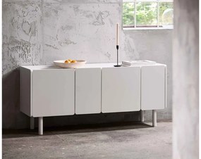 Designová komoda Feliciana 160 cm bílá