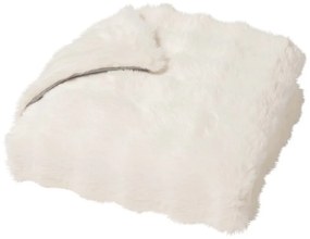 Krémová deka z mikroplyše 125x150 cm Mounty – douceur d'intérieur