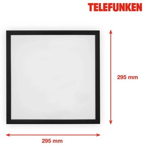 LED panel Magic Fully black CCT RGB 30x30cm