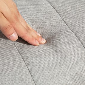 HOMCOM houpací křeslo čalouněné houpací křeslo s bederním polštářem boční kapsa relaxační křeslo dřevěný rám plátěný vzhled pro obývací pokoj ložnice…
