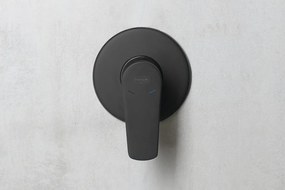 Aqualine, LOTTA podomítková sprchová baterie, 1 výstup, černá, LT741B
