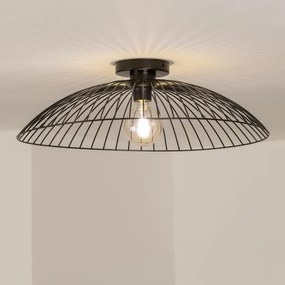 Brilagi - LED Přisazený lustr CERIA WIRE 1xE27/40W/230V pr. 60 cm černá