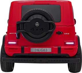 Elektrické autíčko Mercedes Benz G63 AMG XXL STRONG MP4 červené