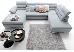 Sedací souprava GRECO II U | 194x356x230 | rozkládací + úložný prostor | VÝBĚR TKANIN