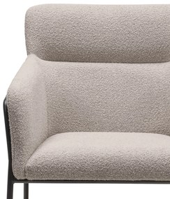 Béžové designové jídelní křeslo HELSINKI