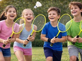 Verk Group BADMINTONOVÁ RAKETA ZELENÁ (50)