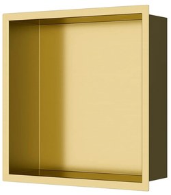 Vestavná polička SAT Aurum zlatá 30x30 cm SATAURN3030BG