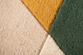 Flair Rugs koberce Ručně všívaný kusový koberec Illusion Prism Green/Multi - 200x290 cm