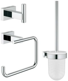 Grohe Essentials Cube - Sada doplňků, chrom 40757001