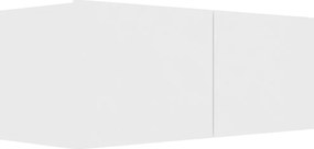 vidaXL 4dílný set TV skříněk dřevotříska [3078710] Barva: Bílá