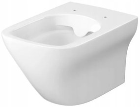 Cersanit Larga Square CleanOn, závěsná wc mísa bez sedátka, bílá, K120-004