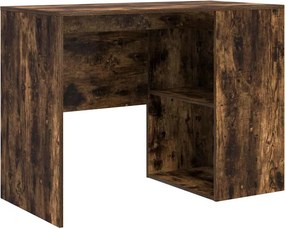 Rohový psací stůl se zásuvkou Kouřový dub 102 x 88 x 75 cm 3337277