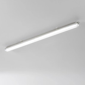 FAN LED-NAUTILUS-120 Prachotěsné stropní svítidlo LED NAUTILUS stříbrná polykarbonát 40 W 5400 lm 4000 K IP65 7,2 x 118 x 6,1 cm - FANEUROPE