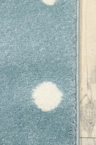 Dětský koberec Kiddy D070A-SFS44 světle modrý / 1060