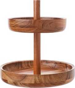 ACACIA Etažér 2-patrový 27 cm