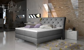 Boxspring Adel 140x200 Materiál / Dekor: Sawana 05