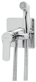 Novaservis-Bidetová baterie se sprškou pro podom. instalaci METALIA lesklý chrom 54211,0